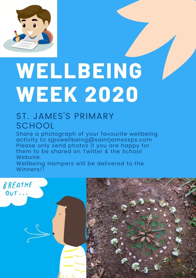 Wellbeing Week 15th of June-19th of June | Saint James’s Primary School ...